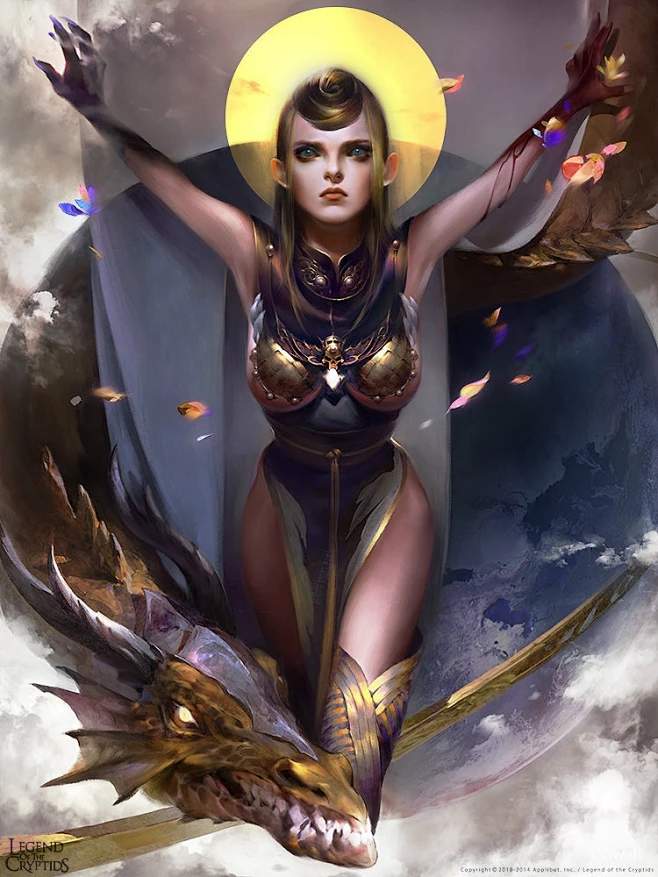 CGwall游戏原画网站-花瓣网