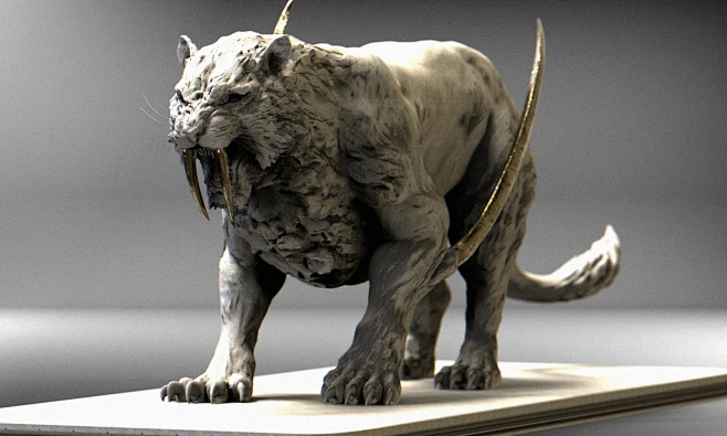 Sabertoothed cat-花瓣网
