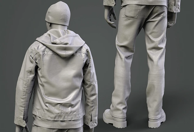 Male cloth study, Bryan Eck : A cloth study I did to try and make some ...