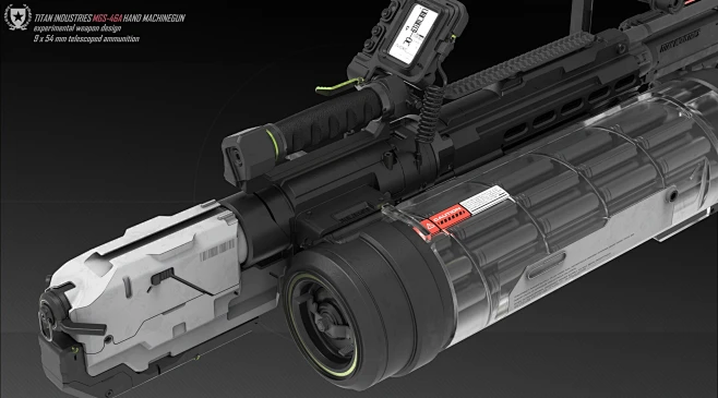 MGS-46a Machine gun-花瓣网