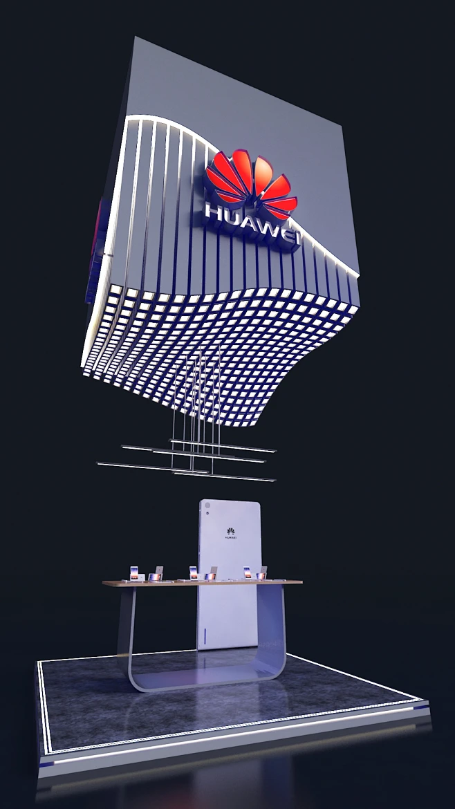 HUAWEI - BOOTH on Behance-花瓣网