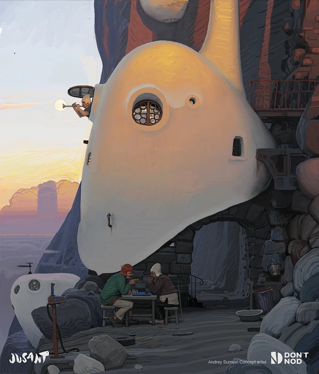 Jusant concepts-花瓣网