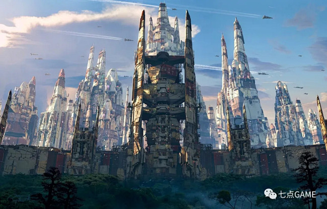 3a场景 刺客信条 概念图 气氛图