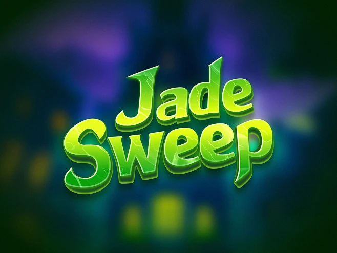 Jade Sweep - Slot Logotype by Romanov for Bang Bang Studio on Dribbble-花瓣网