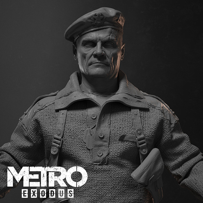 Metro Exodus Colonel Miller Hipoly