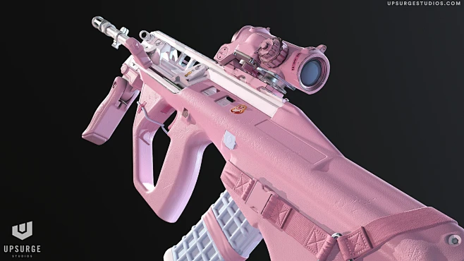 EF88 Kawaii Rifle, Benjamin Roach [Upsurge Studios] : The Kawaii enhanced F88 or KEF88 Austeyr ...