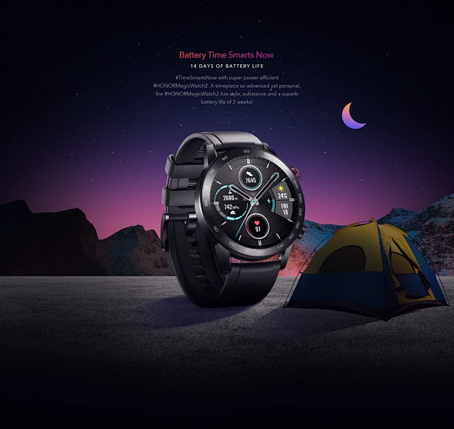 smart watch wearables graphic design concept social media campaigns ...