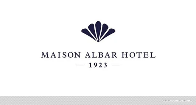 法国奢华精品酒店安珀（Maison Albar）更换新LOGO图片_LOGO图片素材-花瓣网