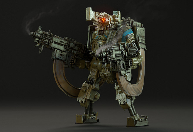 Tomi Väisänen：由Chocolatesoop工作室在Instagram上发起的“机器人大游行（March of Robots ...