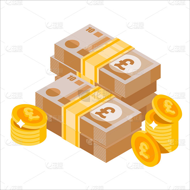 英格兰,计算机图标,卡通,堆,英镑,高雅,巨大的,背景分离,帐单,商业金融和工业