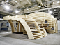 Labscape Architecture _ 2TEC2 Booth The beginning of the project was based on the gills of the ...