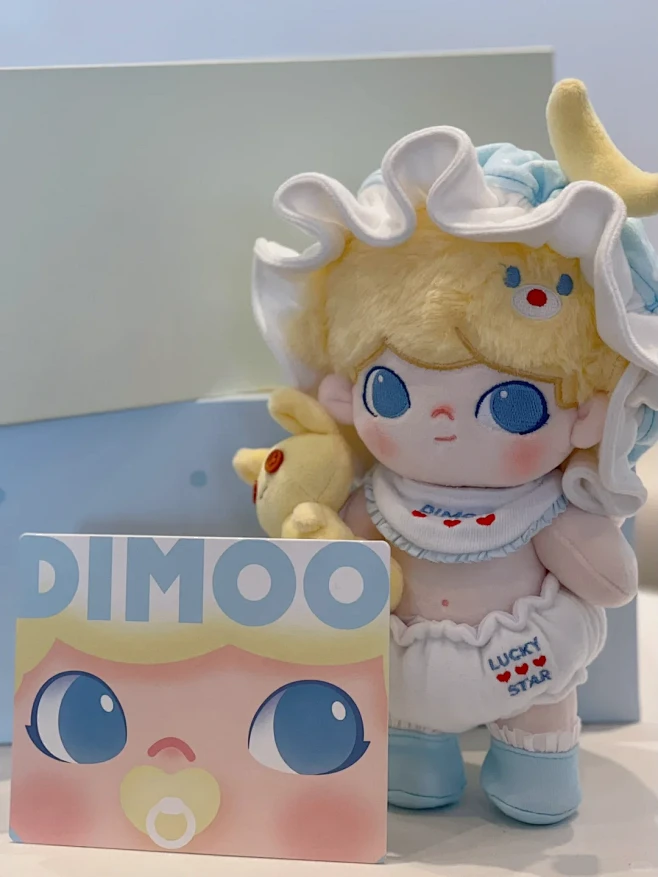 DIMOO初生Baby棉花娃娃 - 小红书-花瓣网
