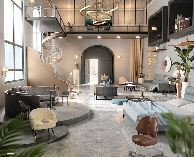 作品集2019-2020_由距啦个_三维/C4D图片-致设计-花瓣网