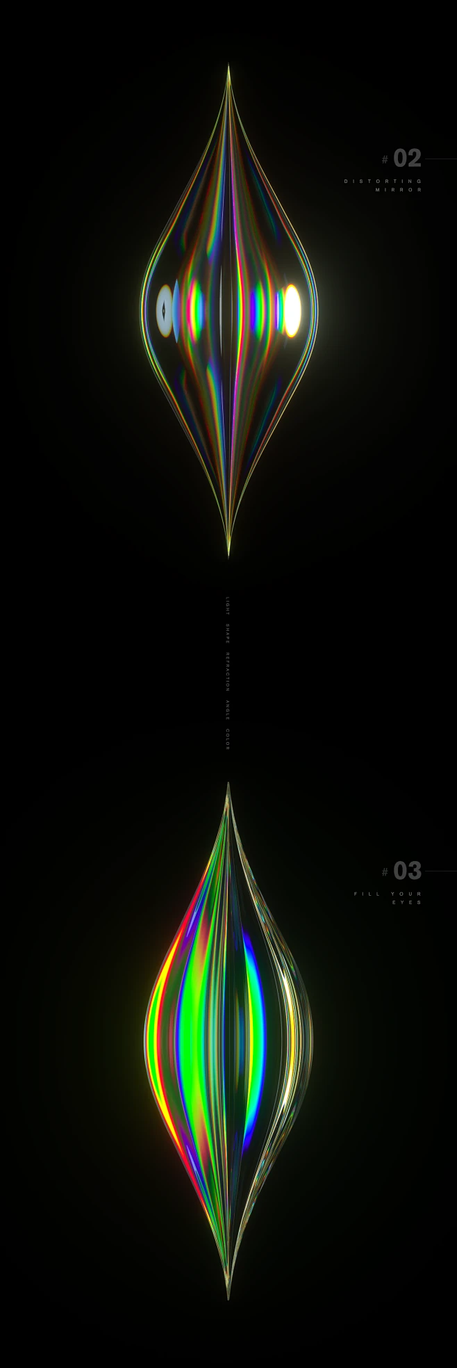 DISPERSION II : CINEMA 4D,OCTANE RENDER-花瓣网