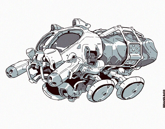 Ship sketch, Brian Sum : https://www.instagram.com/briansumcreative/-花瓣网