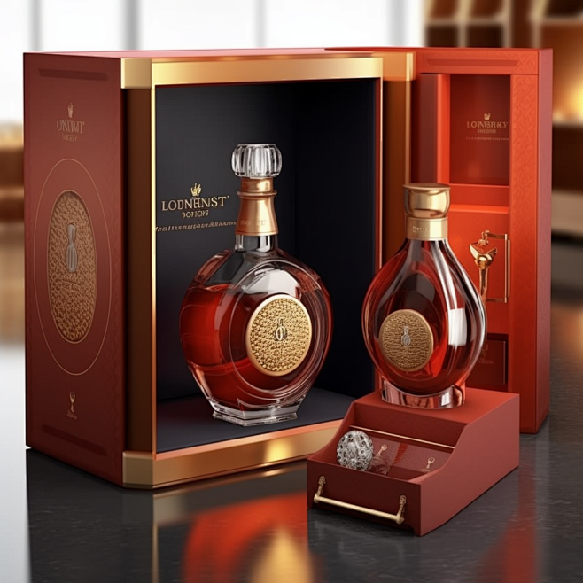 Lihe_Brandy_box_packaging_display_style_reference_Hennessy_and ...