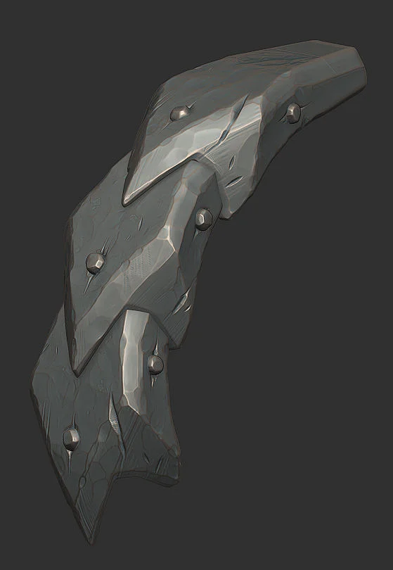 Blizzcon texturing process, Fanny Vergne : This is a texture that I've done for the Blizzcon ...