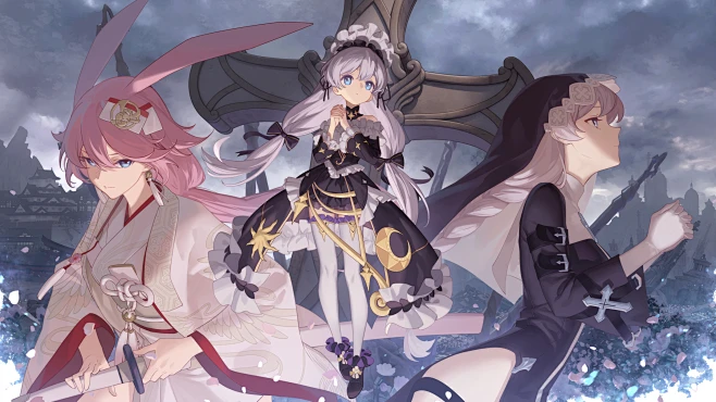 Anime 2150x1210 anime anime girls EGO_TDC48 artwork Honkai Impact ...