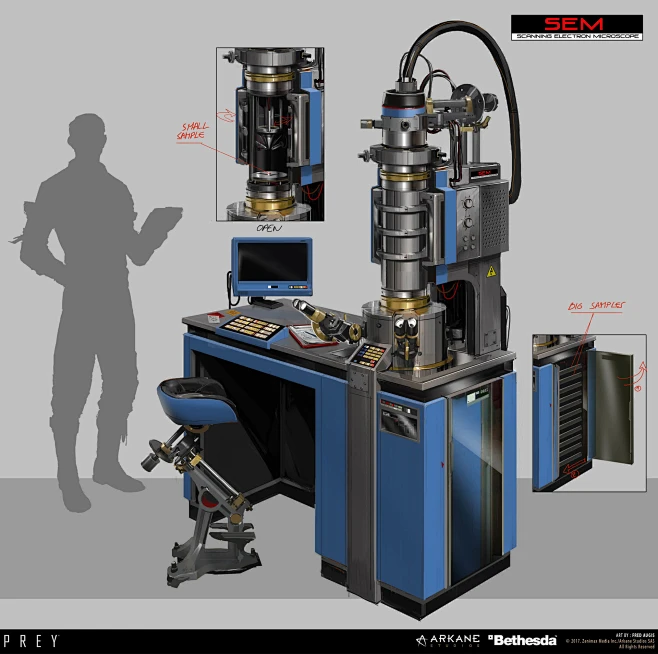 PREY - Prop designs series #1, Fred Augis : Artwork for Prey game by ...