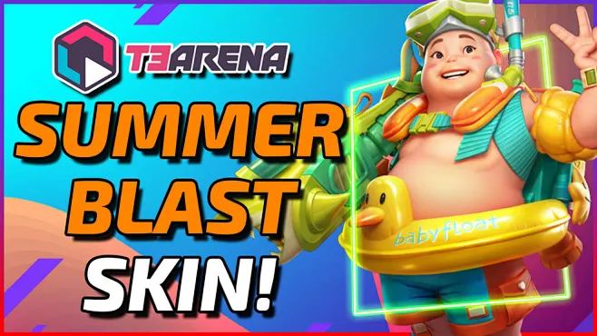 *NEW* SUMMER BLAST SKIN!!! - T3 Arena Gameplay (Kazama Skin) : The NEW ...