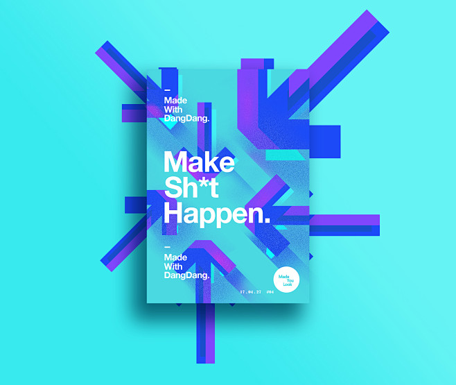 [ Poster Practice ] 渐变海报临摹练习 平面海报Versss - 临摹作品 - -3