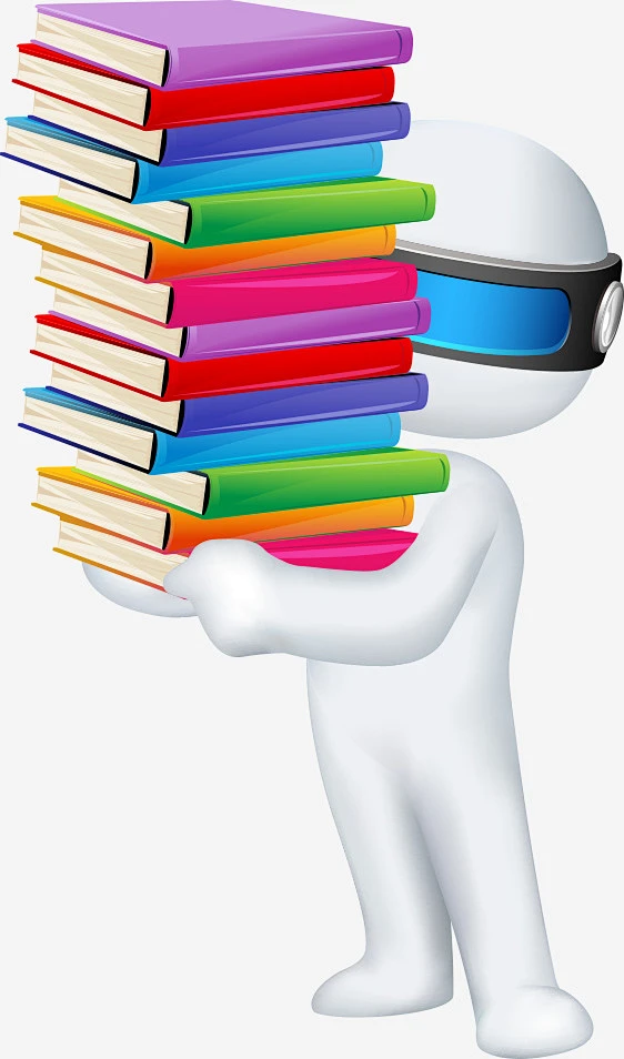搬书本的矢量小人_新图网 https://ixintu.com 3D白色小人 白色小人 小人 卡通小人 搬书本 书本 书籍-花瓣网