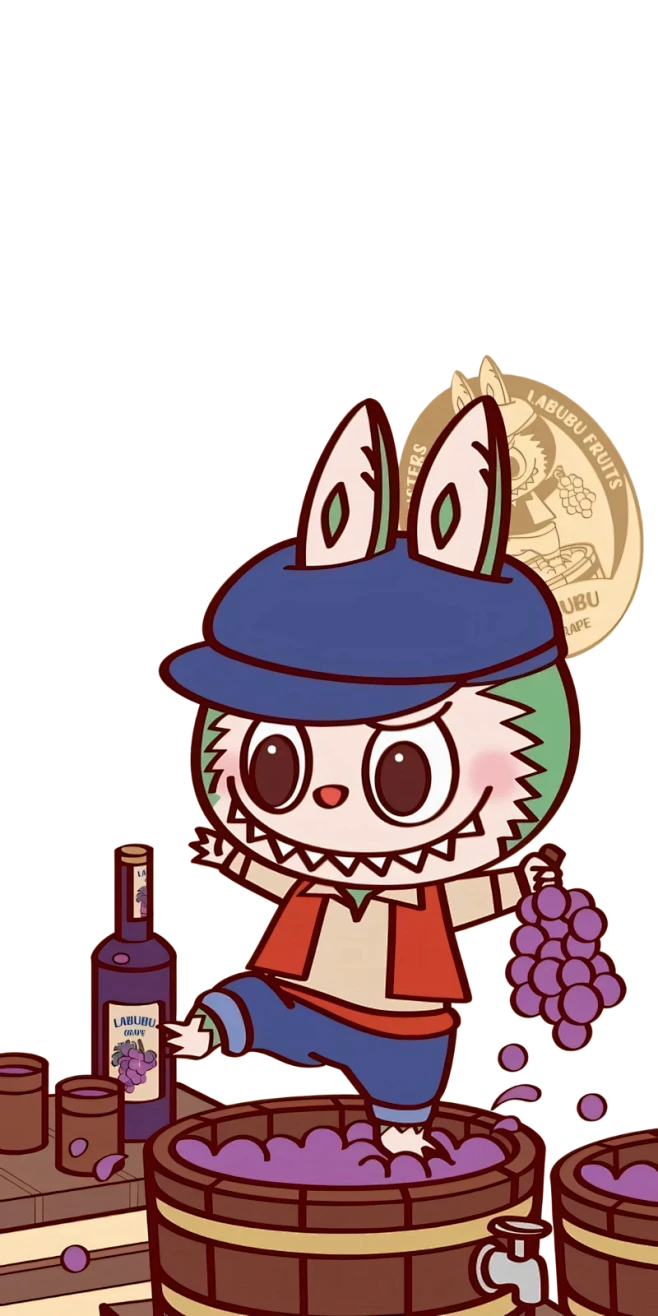 泡泡玛特热门IP：labubu、Molly免抠PNG透明图片下载(203)-花瓣网