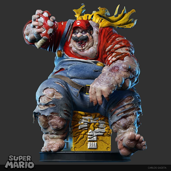 Mario Zombie, Carlos Gazeta : It's a me, Mario... Zombie! hahaha This ...