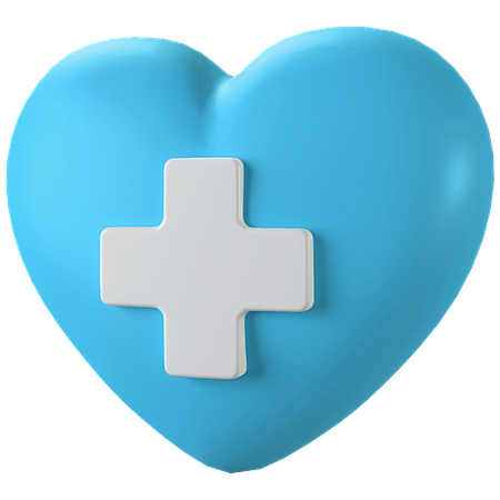 Heart Care 3D Illustration