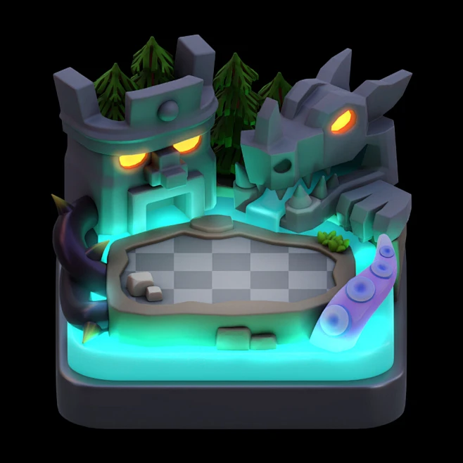 Clash of Clans : Clash-O-Ween 2023 Scenery-花瓣网