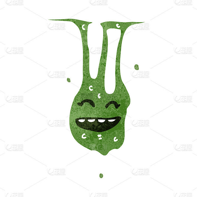 复古卡通gross blob怪物