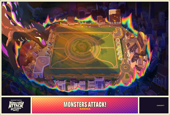 Teamfight Tactics | Set8.5 Monsters Attack: Glitched Out | T4 Arena ...