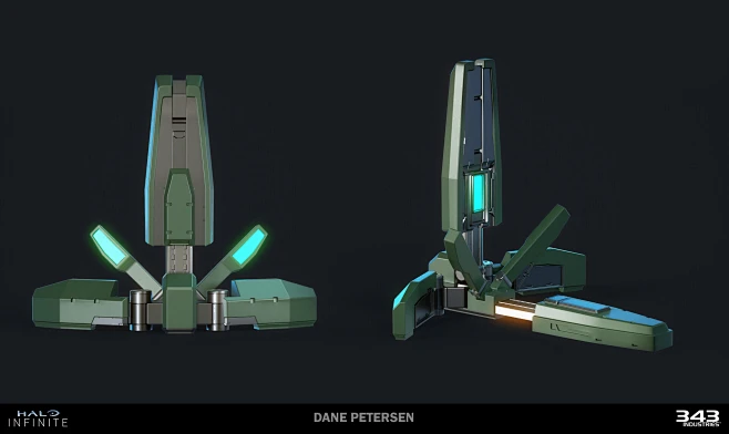 Halo Infinite - Drop Shield model-花瓣网