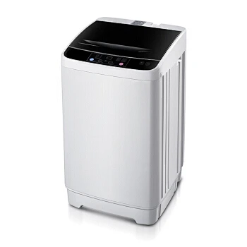 志高（CHIGO）5.5公斤洗衣机全自动 波轮洗衣机小型迷你家用带风干洗脱一体XQB55-3A38B 灰色-花瓣网