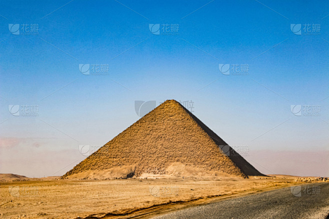 Pink Pyramid - the northern pyramid of Pharaoh Snofru in Dakhshur, XXVI ...