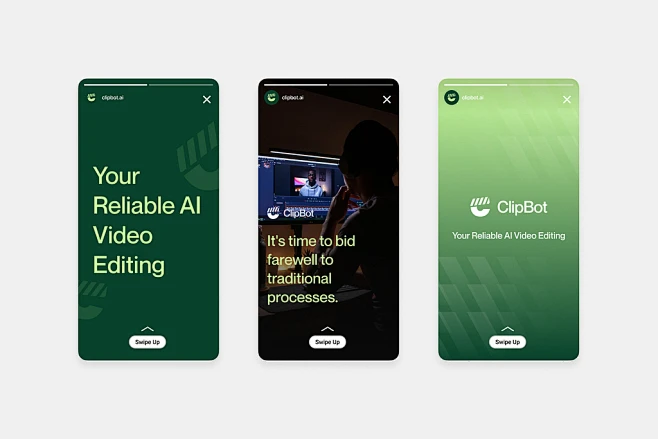 ClipBot - AI Video Editing Brand Identity by Ryan Ardito ⭐️ for Emura ...