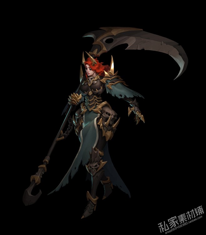 角色-欧美卡通‘美卡’骑士‘法师’游侠‘射手’牙爷‘tooth (484)