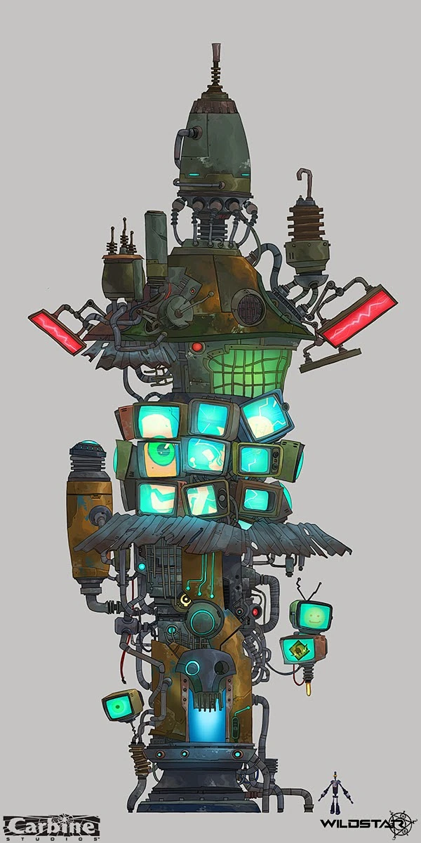 Concepts for Wildstar Part 02 : Structures Most if not all MMOs need ...