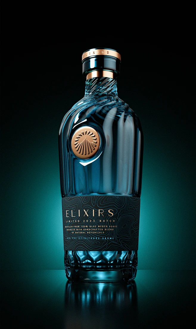 Behance 上的 Elixirs - 3D Render-花瓣网