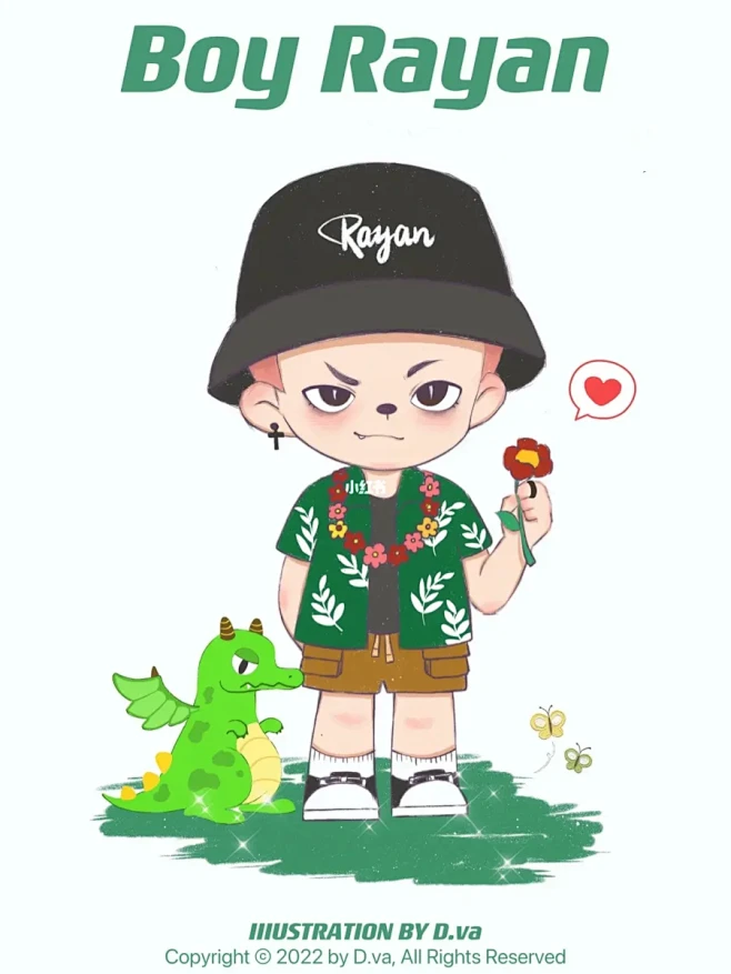 新品图透｜初次见面，这里是酷酷男孩Rayan