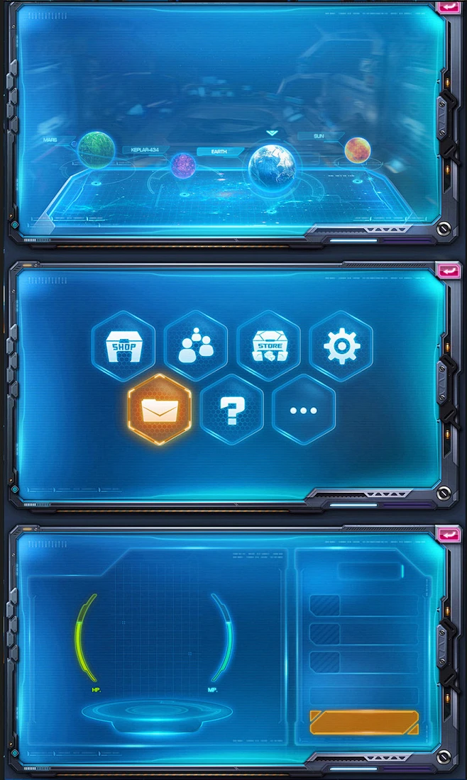 Strategy game concept ui, Yinan Lu : Strategy game concept ui by Yinan ...