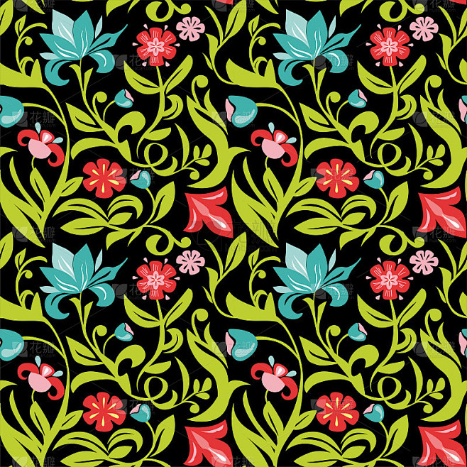 seamless floral pattern