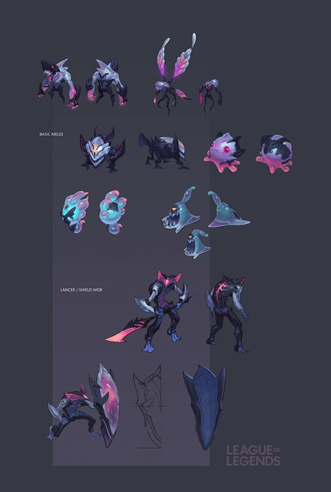 Swarm : League of Legends Anima Squad event - Primordians-花瓣网