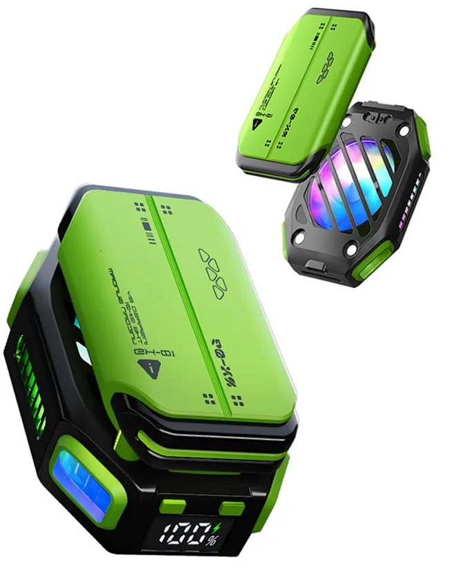 Amazon.com: ACEDAYS Magnetic Phone Cooler with Rechargeable Battery ...