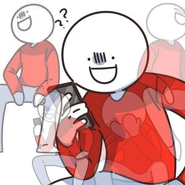 疑惑看手机表情包_手机_疑惑表情