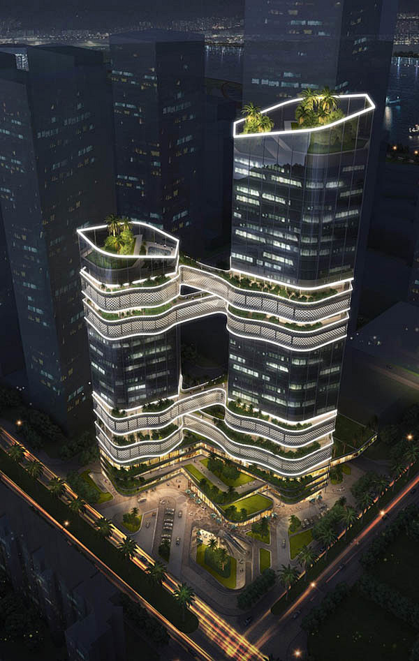 GROUPGSA新作：深圳“碳云智能”总部大楼-fm设计 - FM设计网