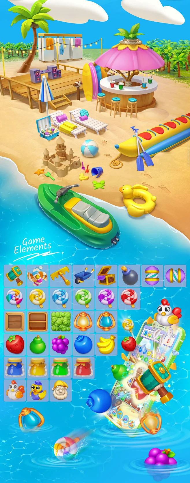 royal location gummy Candy Fruit icons home mansion casual design (1)-花瓣网