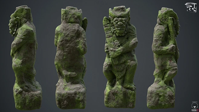 Ancient Statue study, Samuel Sheath : Based of reference images of ...