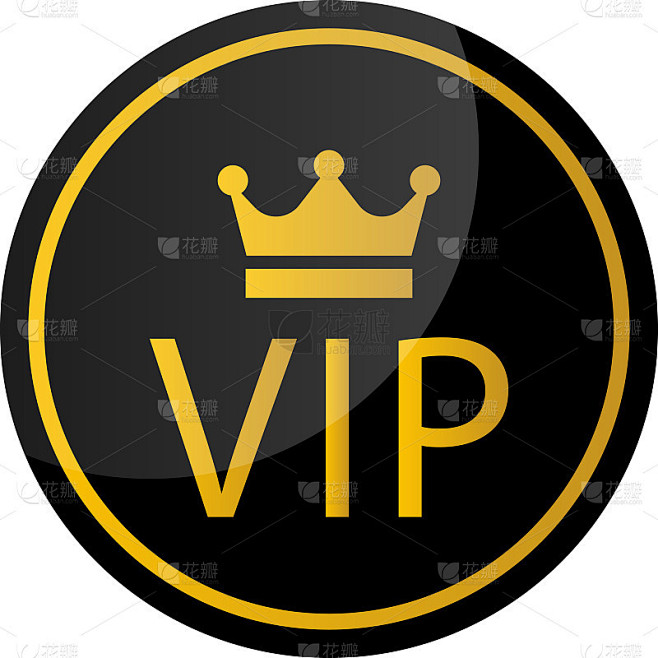 VIP vector sign. Vip icon vector isolated on white