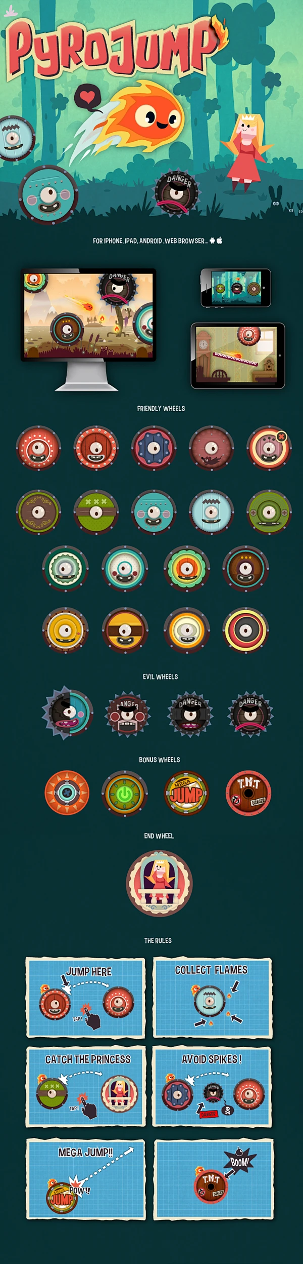 Pyro Jump - video game on Behance-花瓣网